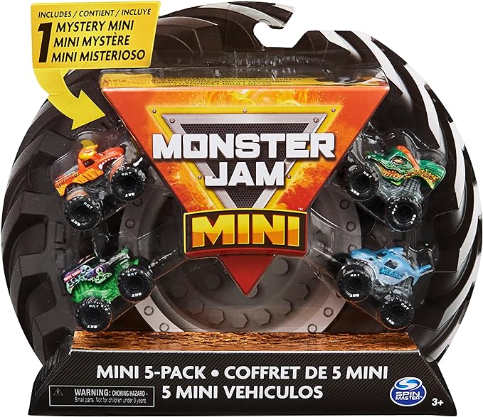 Buy Monster Jam Mini 5 Pack Online For Kids - Jack & Jill Montreal